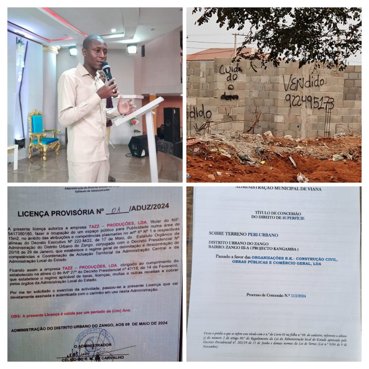 ADMINISTRADOR DO ZANGO CÉLSIO DE CARVALHO PISOTEIA ADMINISTRADOR DE ...